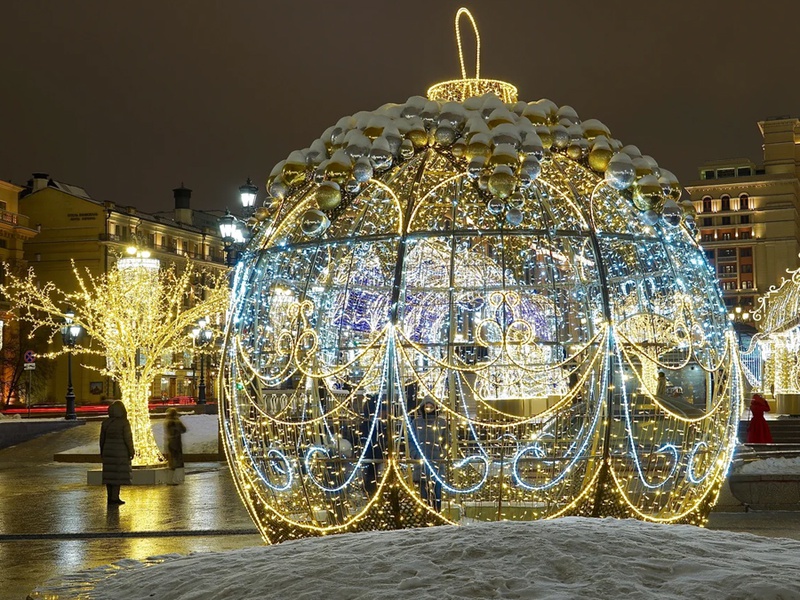 Фестиваль «Рождественский свет» на Манежной площади — Вход свободный